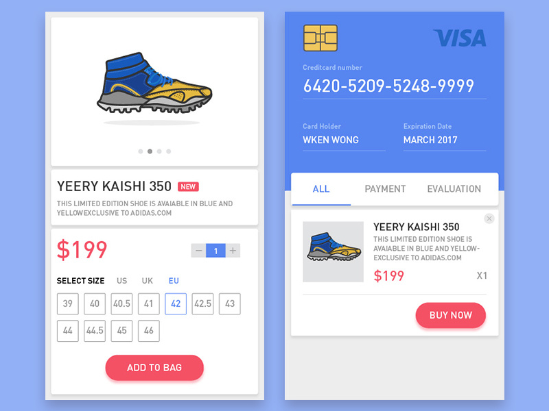 daily UI_12 by ken wong99 on Dribbble