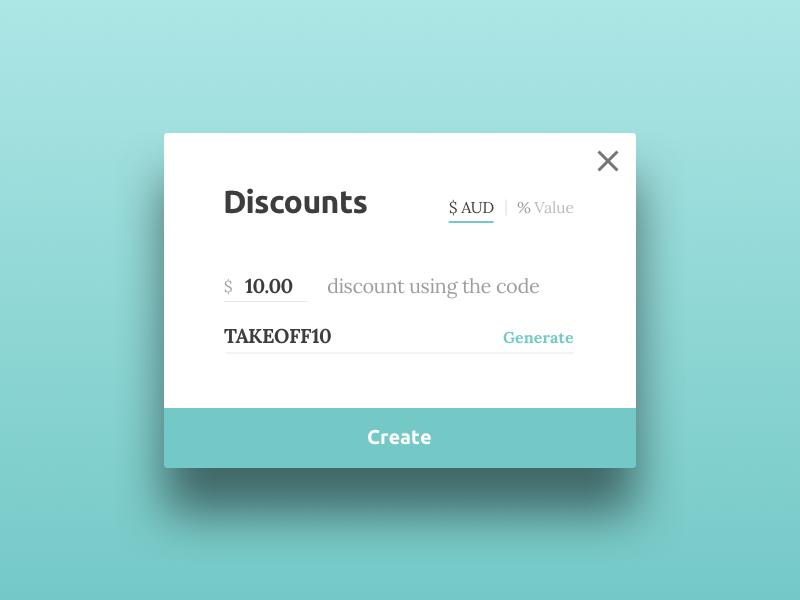 Daily UI #016 - Pop Up by Anthony Chin on Dribbble