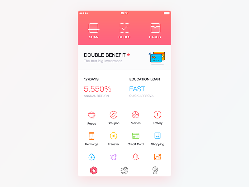 A Wallet UI Redesign by Nora on Dribbble