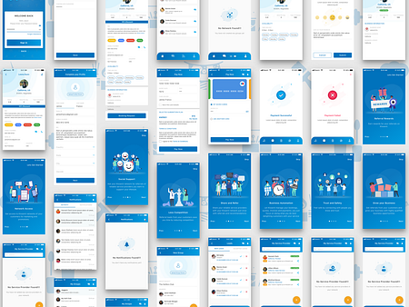 Service Provider App designs, themes, templates and downloadable ...