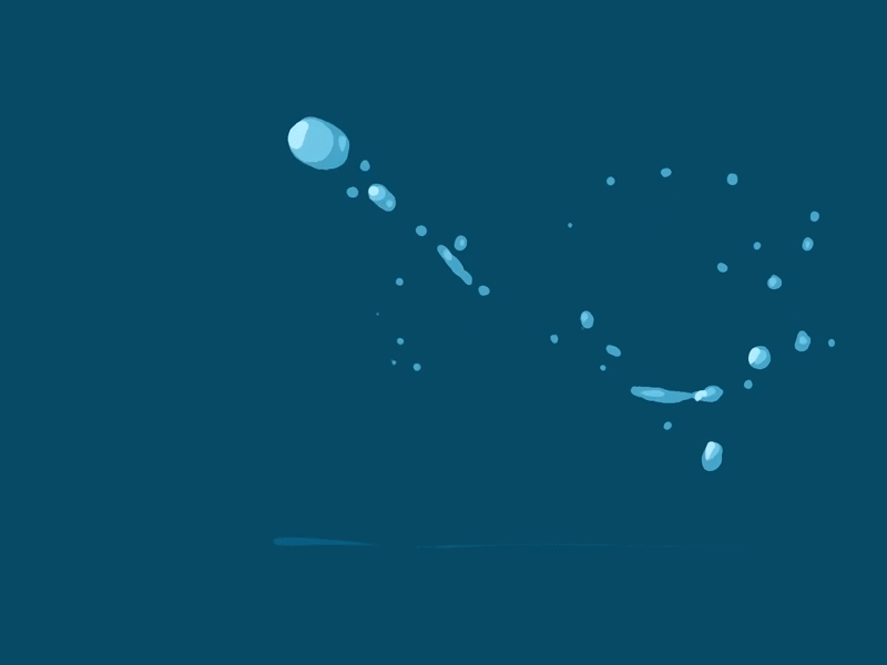 Flying Blob by Anthony Maneschijn on Dribbble