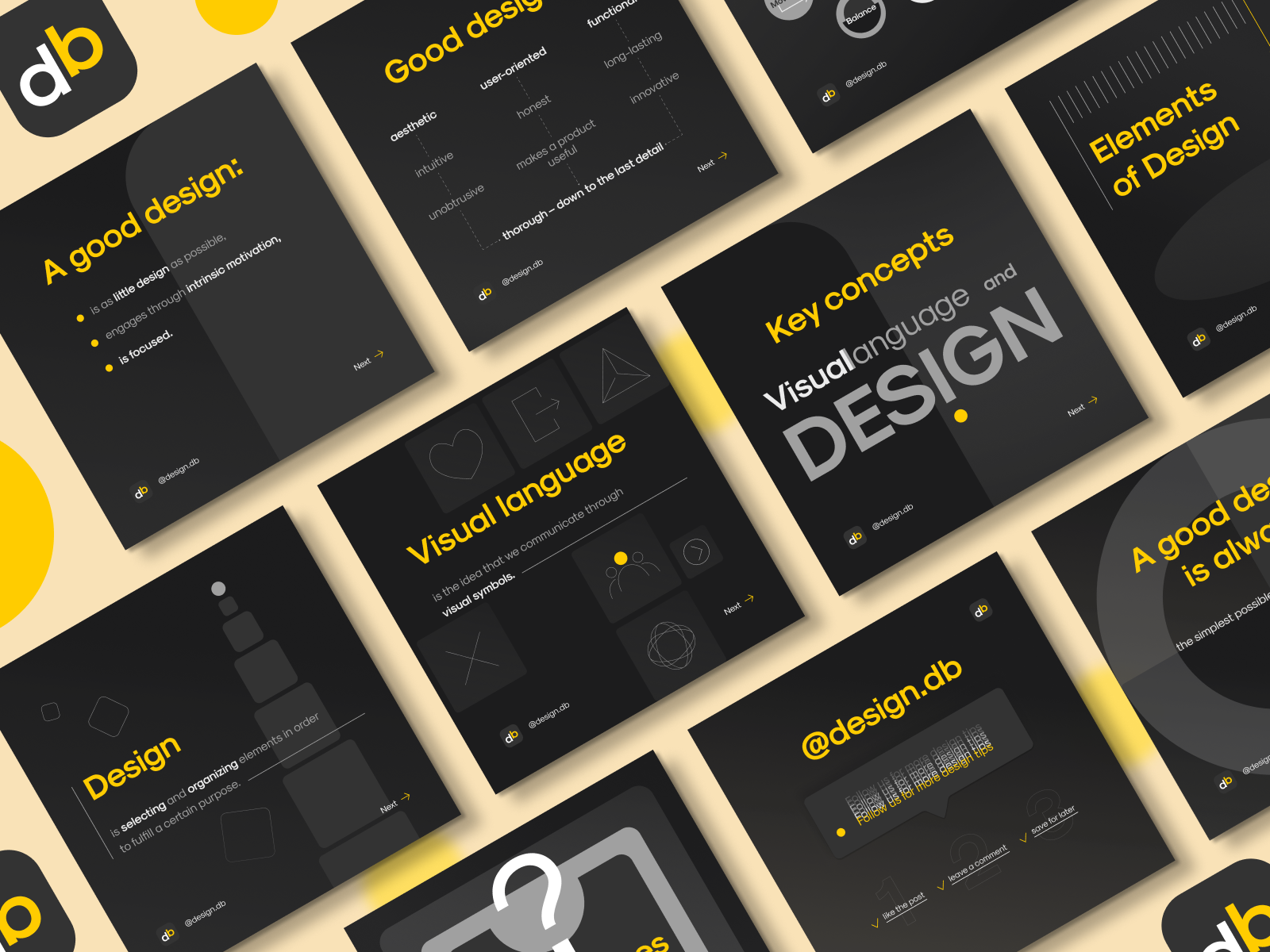 Design for instagram posts by Olha Zadnieprian on Dribbble