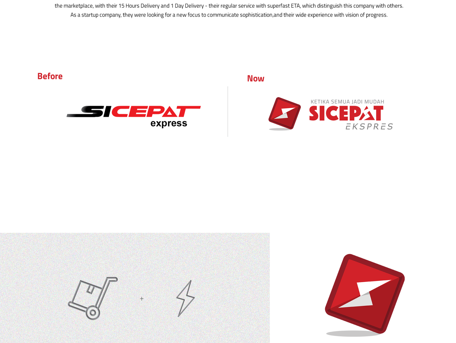 SiCepat Ekspres Rebranding by Fandy Ahmat on Dribbble