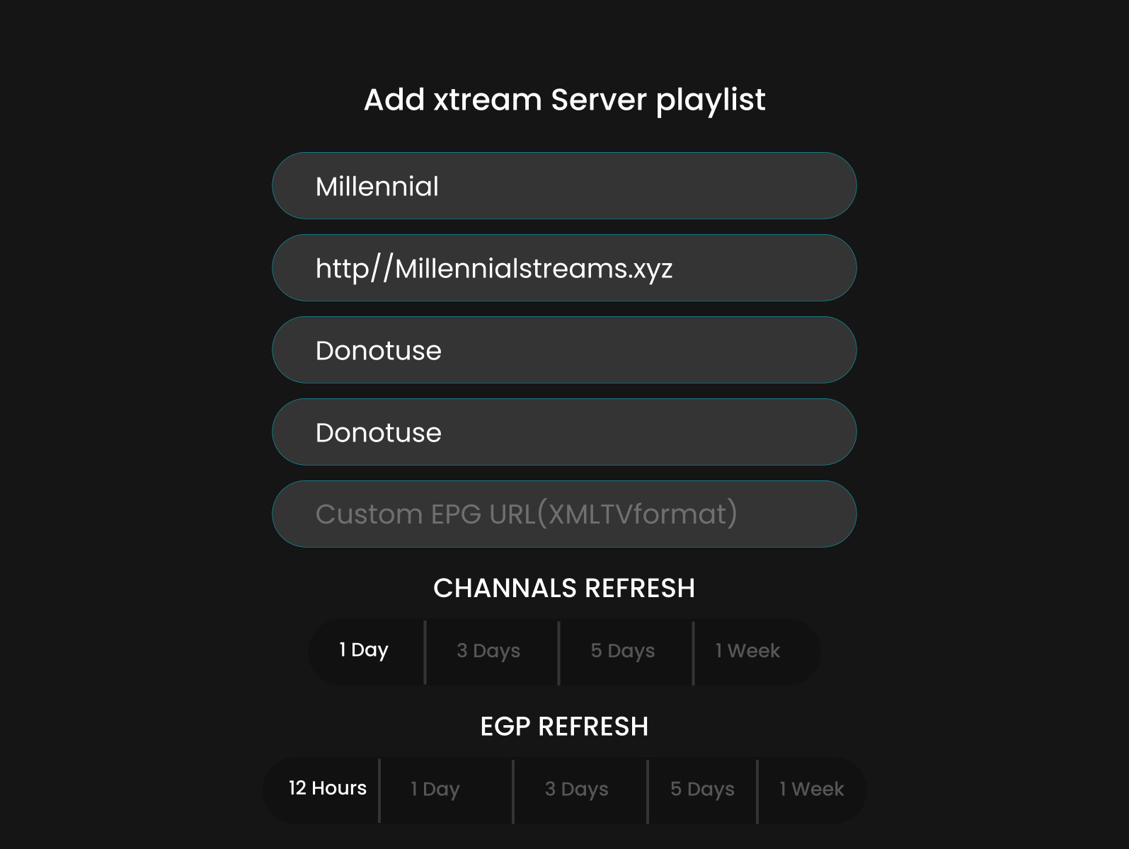 Dribbble - xtream Server playlist.png by Hamza Iqbal