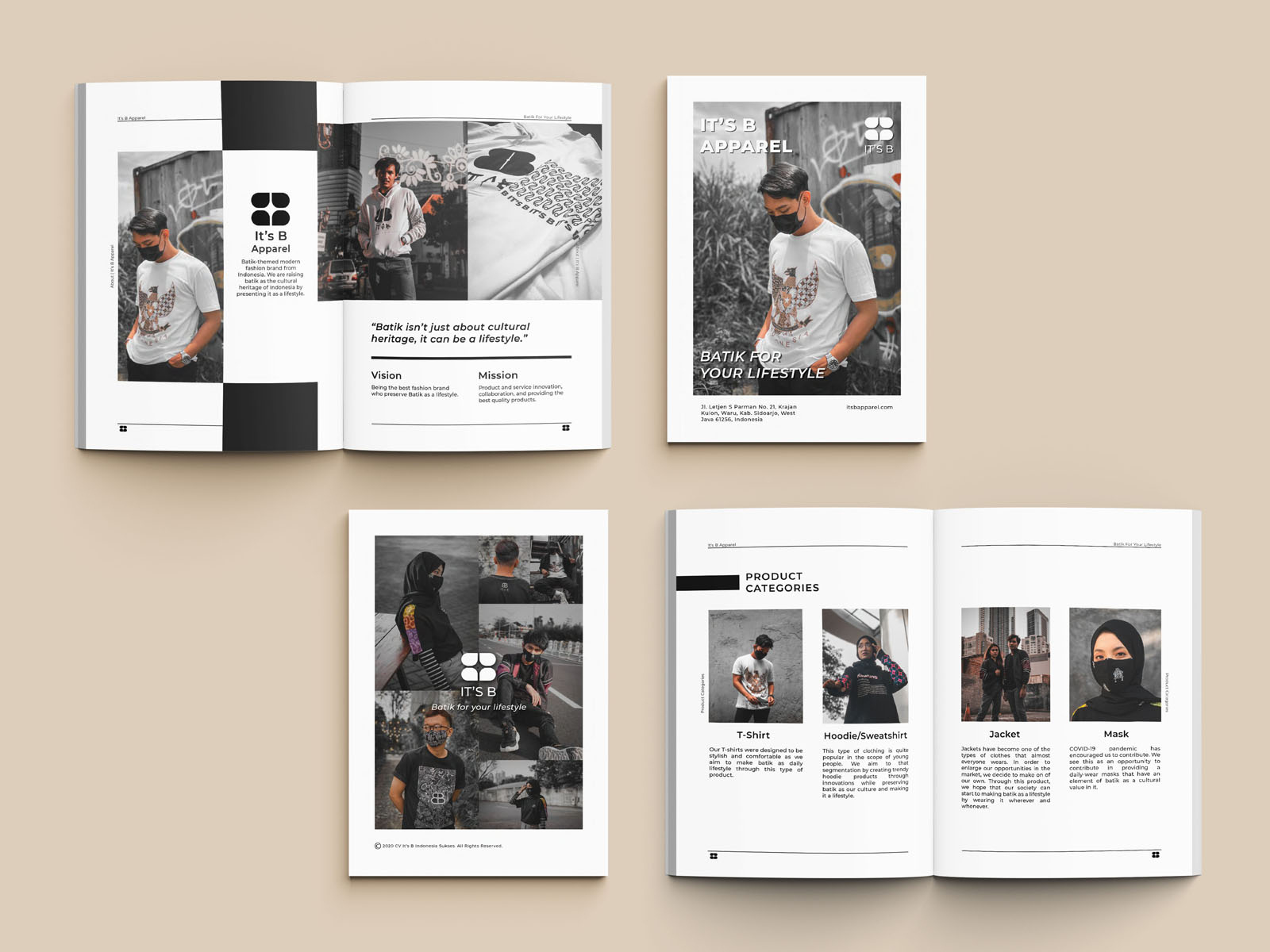 Fashion Brand Profile by Dea Adivanessa on Dribbble