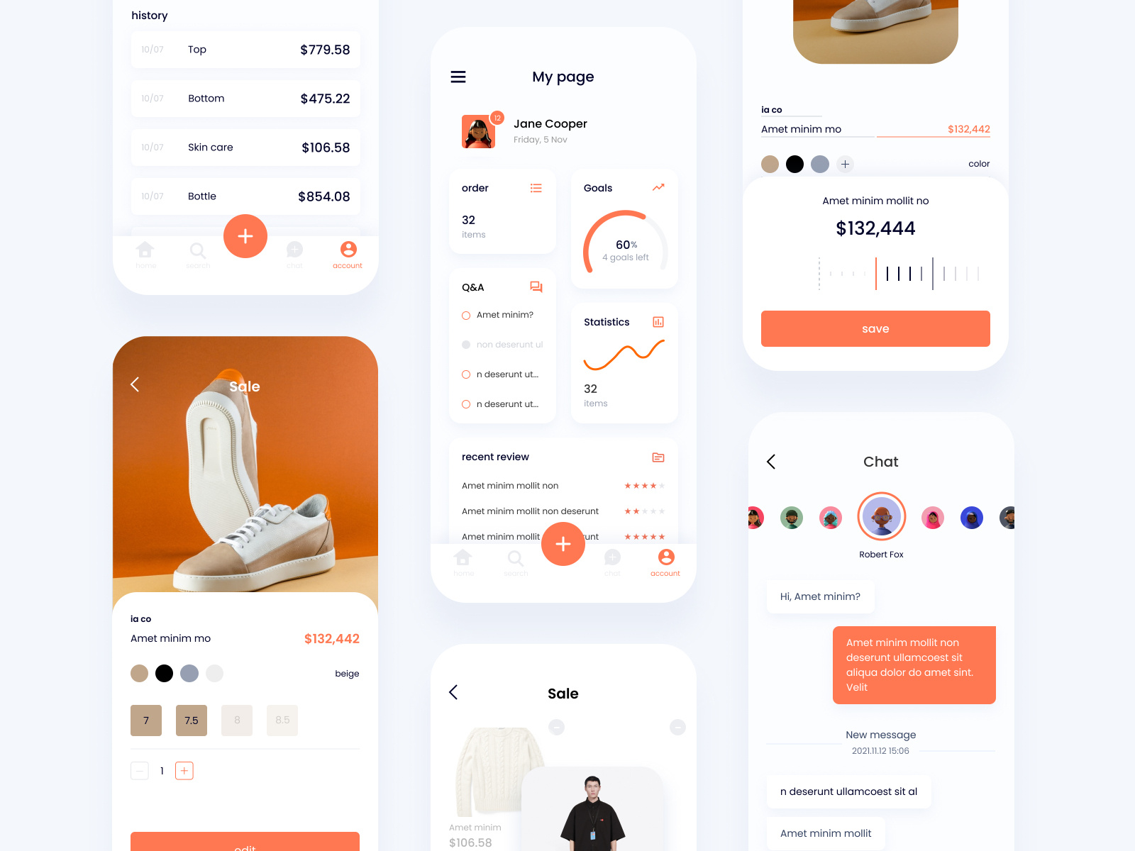 APP for Small business seller by lee hyesang on Dribbble