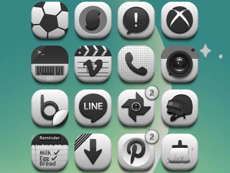 White Icons by Ayed on Dribbble