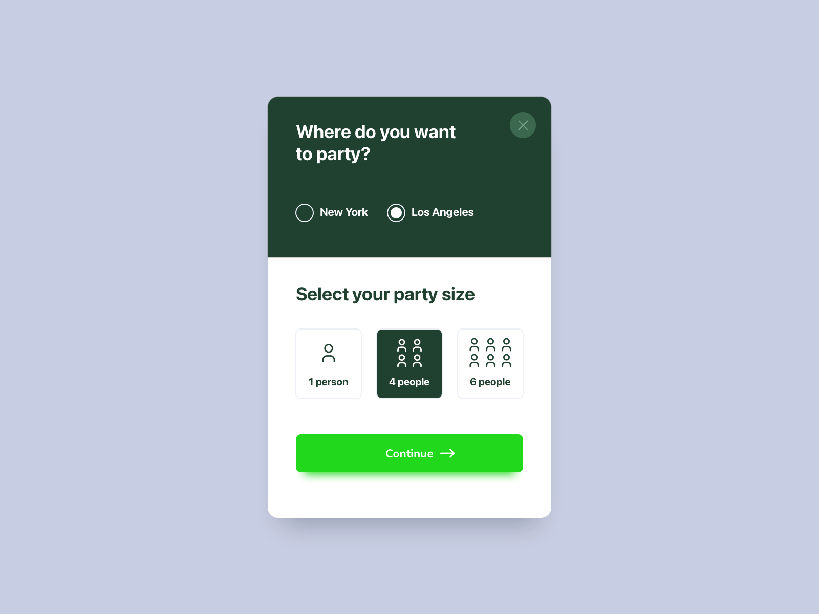 Modal Box by Anca Mihai on Dribbble