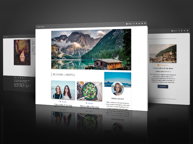 Dribbble - blog.jpg by MDBootstrap