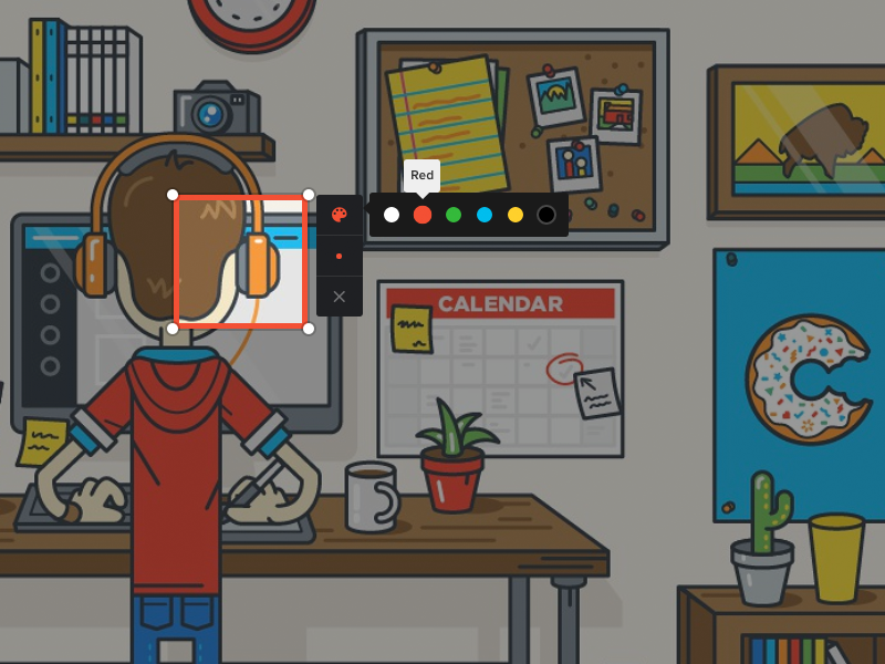 Cursor-based Annotations by Cage on Dribbble