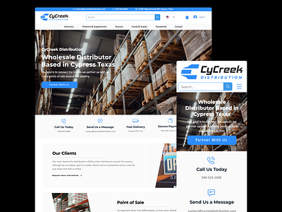 Distribution Website designs, themes, templates and downloadable ...
