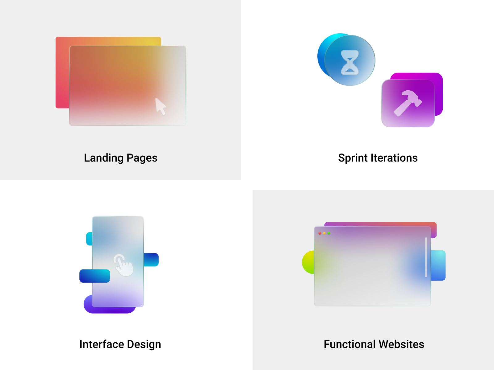 Glass Icons by Brandon Dudley on Dribbble