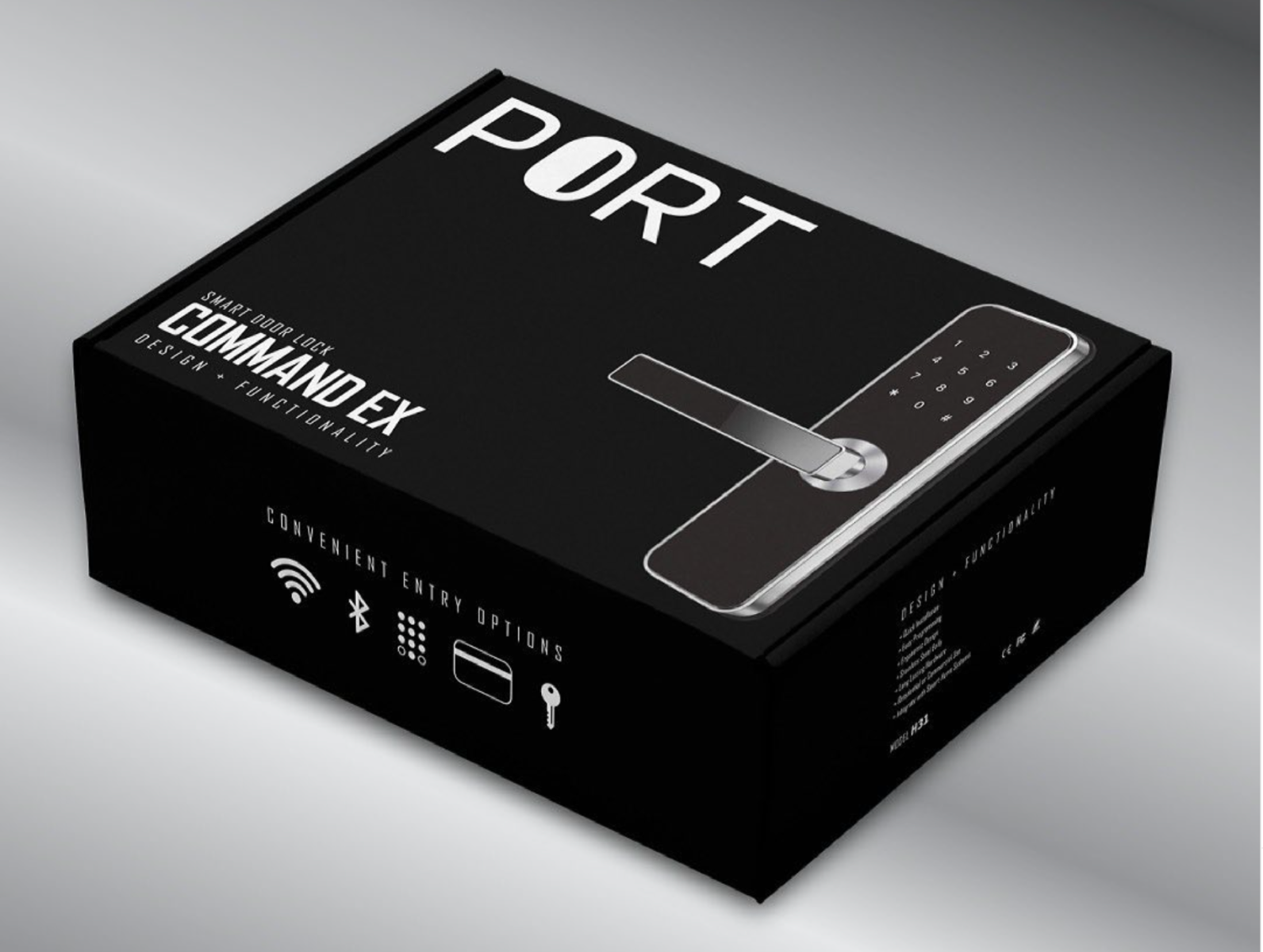PORT Smart Door Lock Package Design by Erica Abrams on Dribbble
