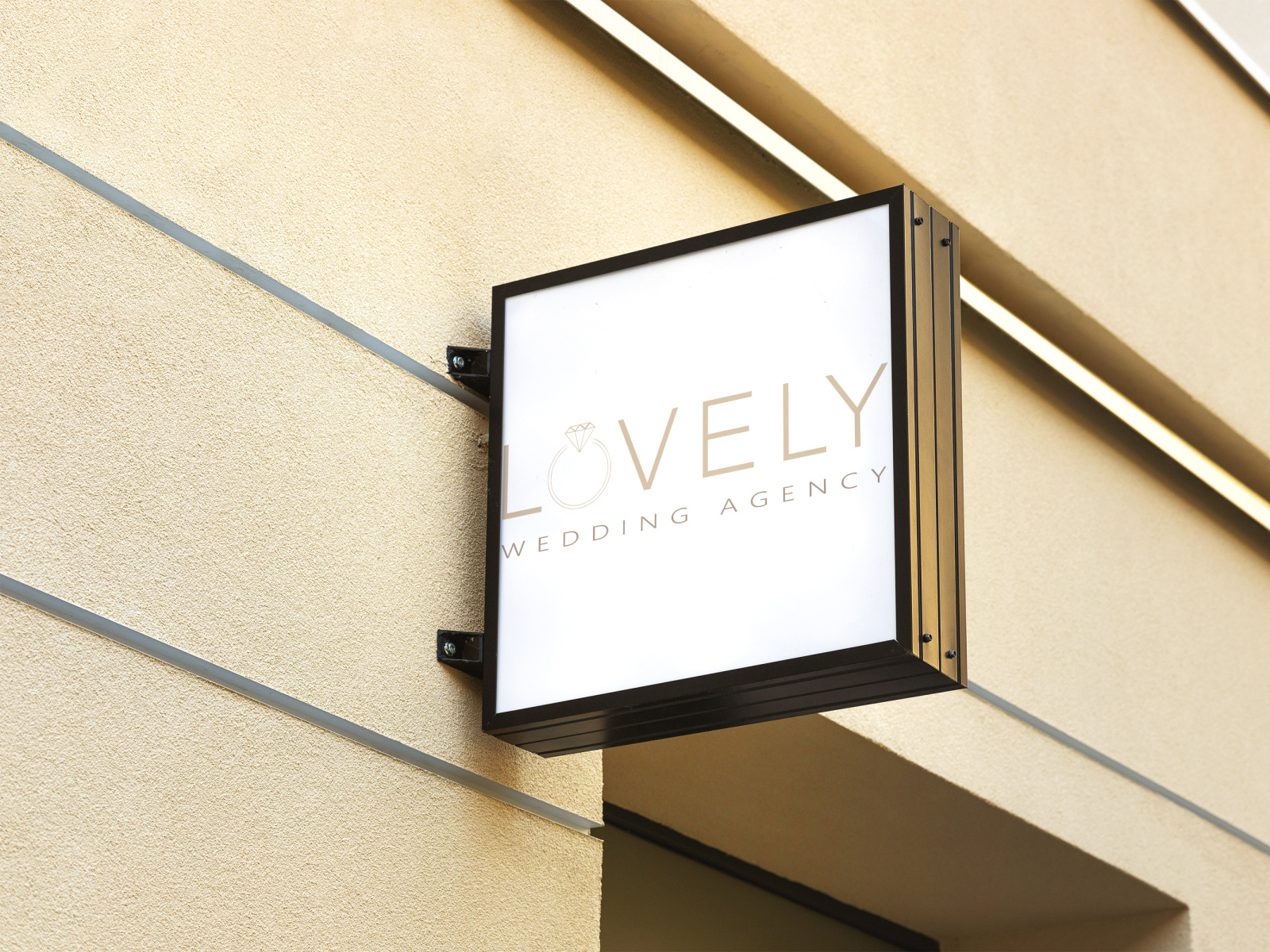 wedding agency logo design by Sofia on Dribbble