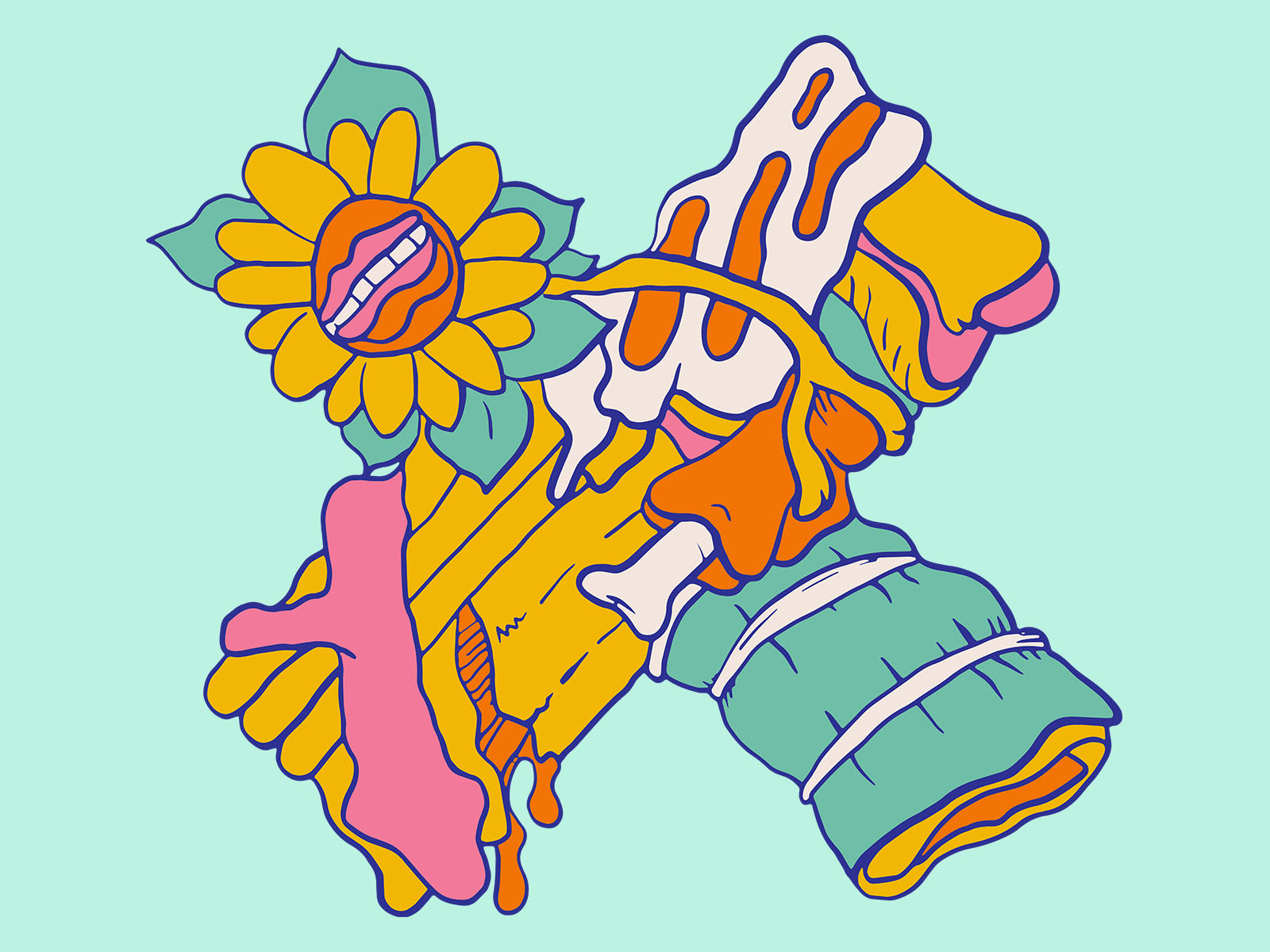 POP art Cross Symbol by REPI PUTRA on Dribbble