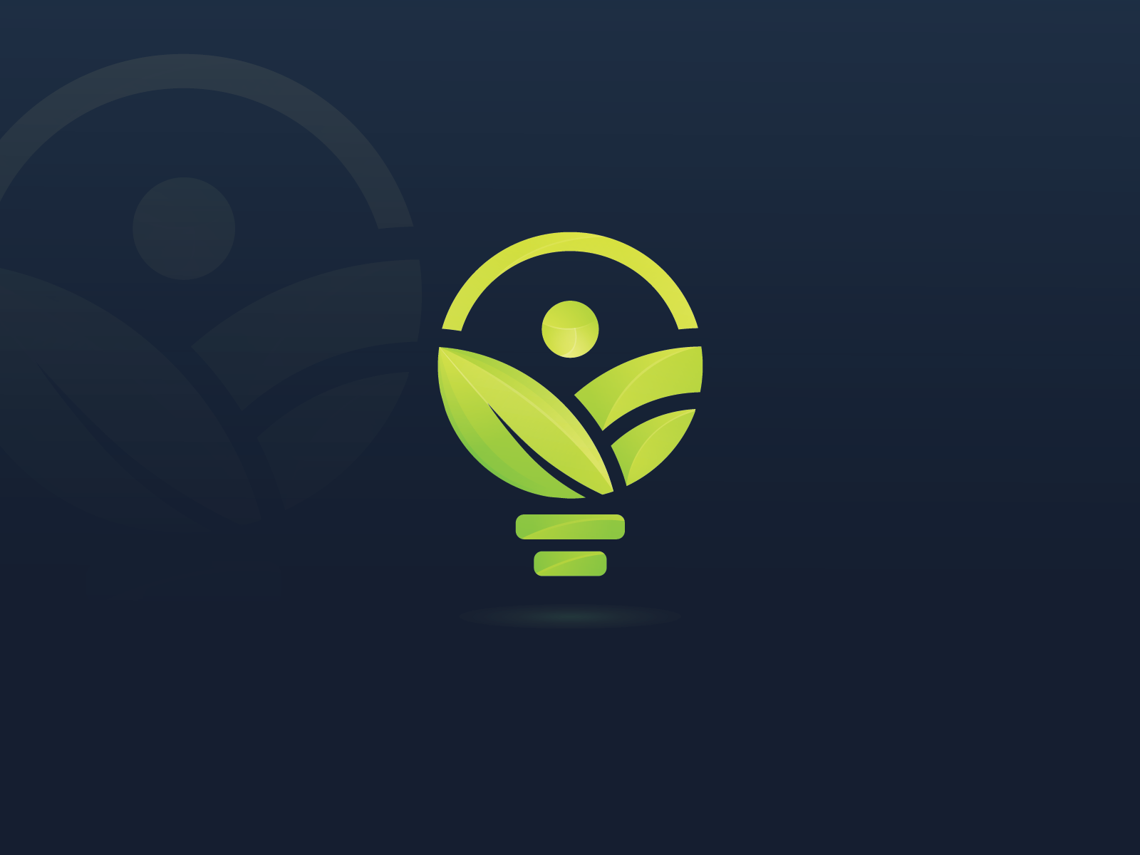 Lamp Leaf | Gradient Logo by Fortunegraph Artwork on Dribbble