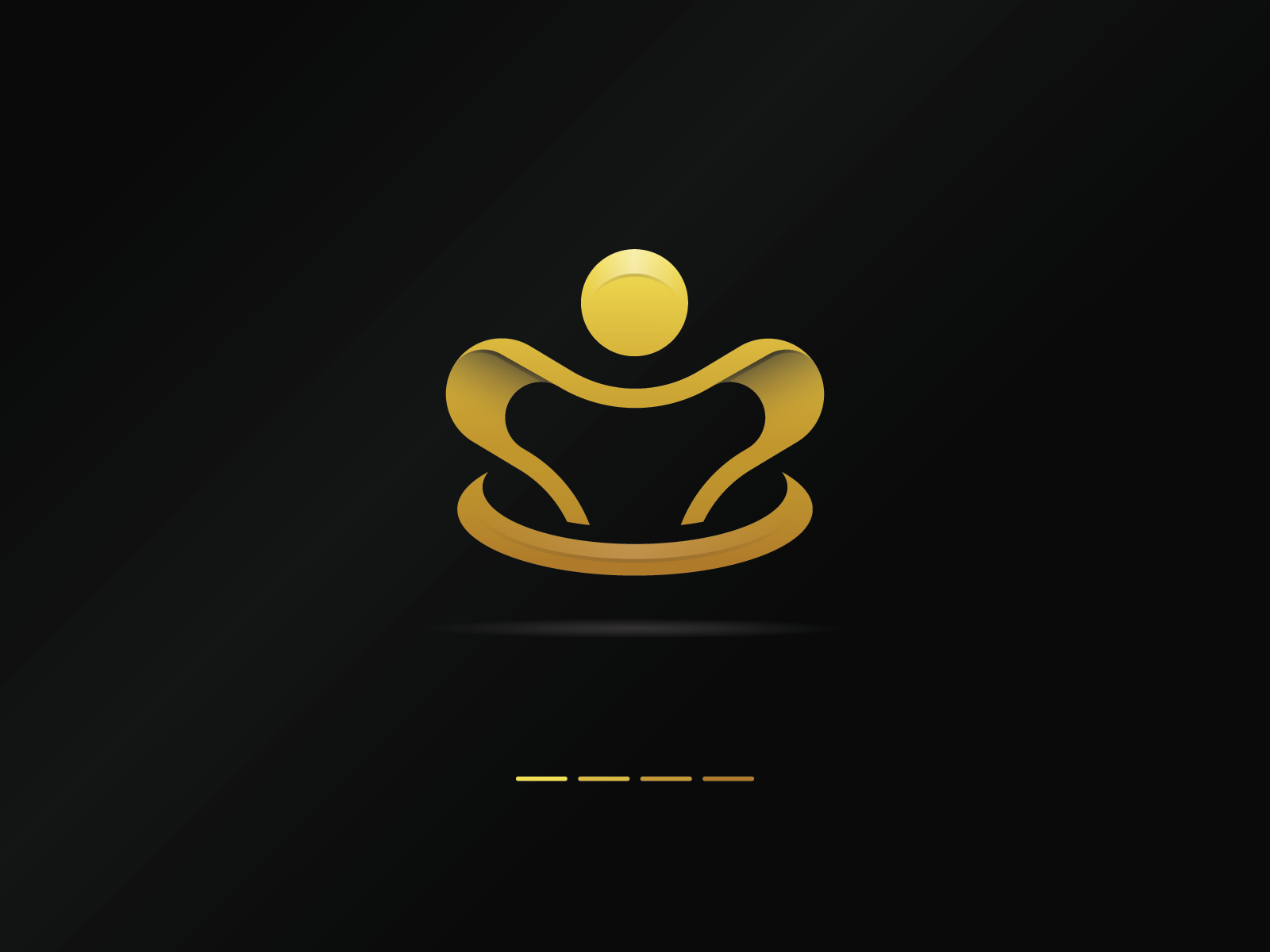 Golf Gold | Gradient Logo by Fortunegraph Artwork on Dribbble