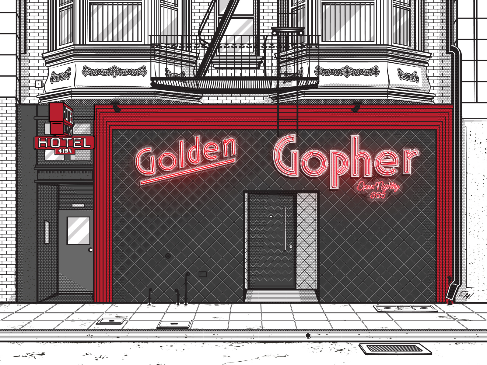 Golden Gopher Bar by Erick Martinez on Dribbble