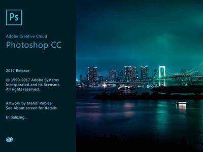 Photoshop Splash Screen by Mahdi Rabiee on Dribbble