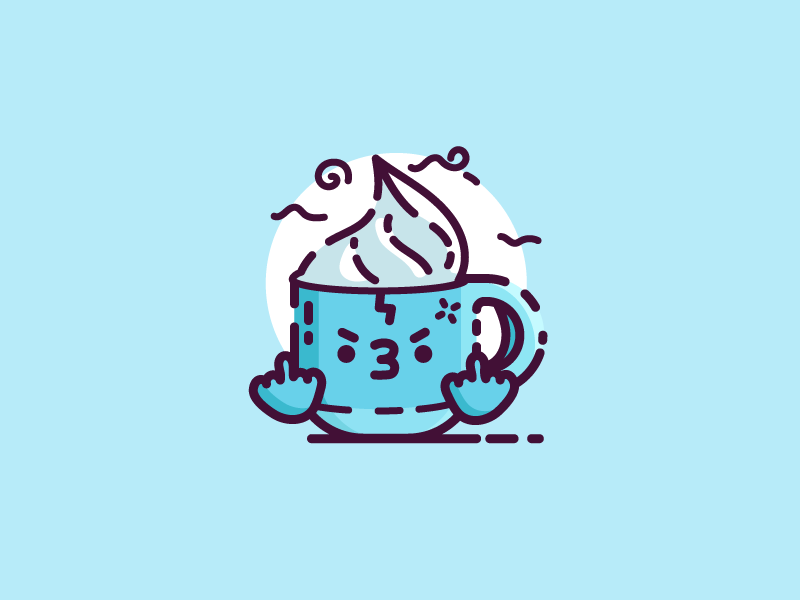 Mean Mug by Elliot Belchatovski on Dribbble