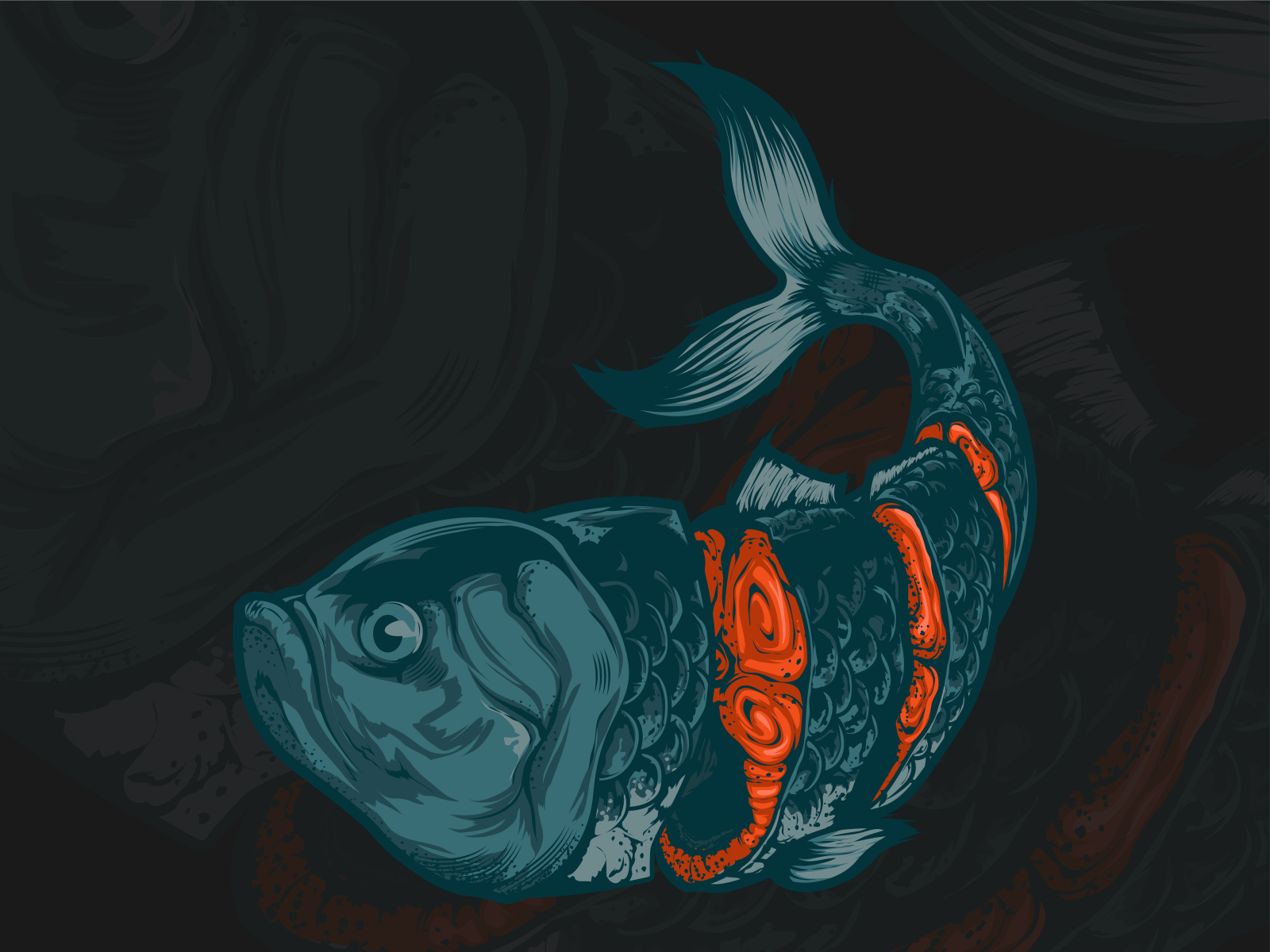 Chopped Fish by Kris Pantanosas on Dribbble