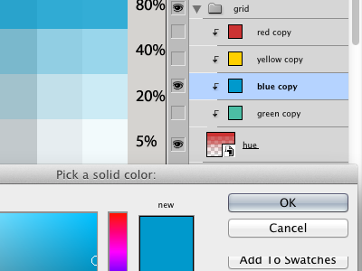 Clipping masks, color fills (without masks) by Jason Robb on Dribbble