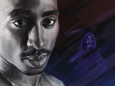 2Pac 👑 by Nicole Rossi on Dribbble