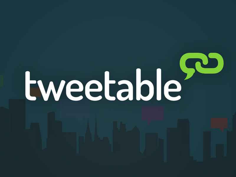 Tweetable Link by Michiel Van de Veire on Dribbble