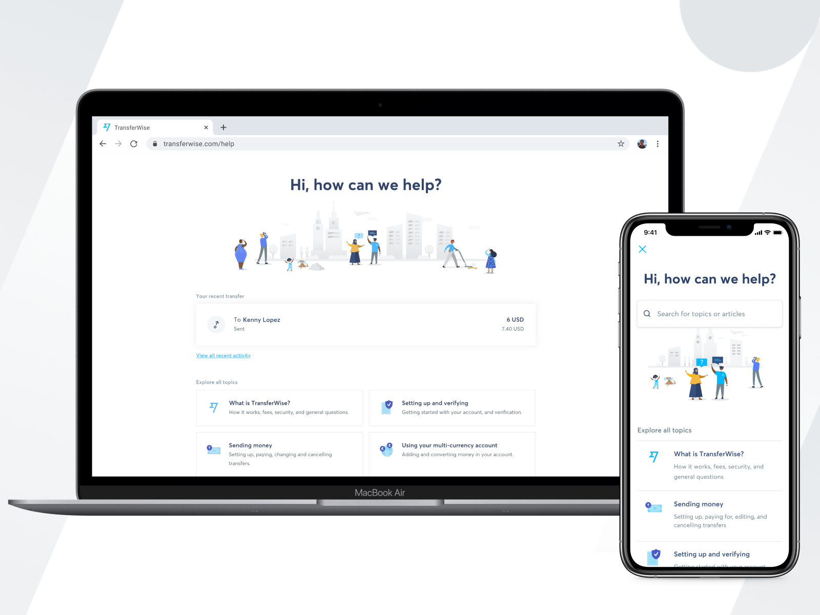Help Centre by Kenny Lopez on Dribbble