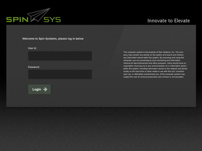 Spin Business Framework Login Screen by J.D. Bickel on Dribbble