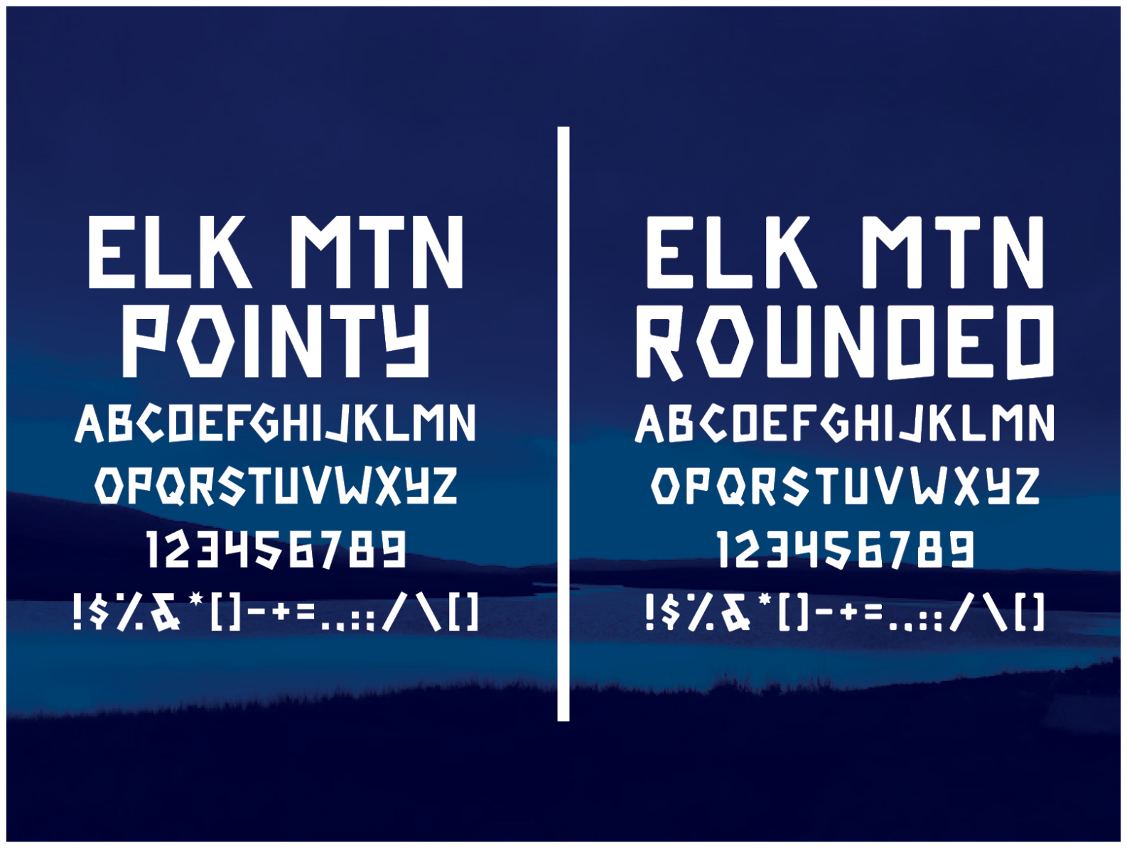 FREE Elk Mtn Font by Steve Shanabruch on Dribbble