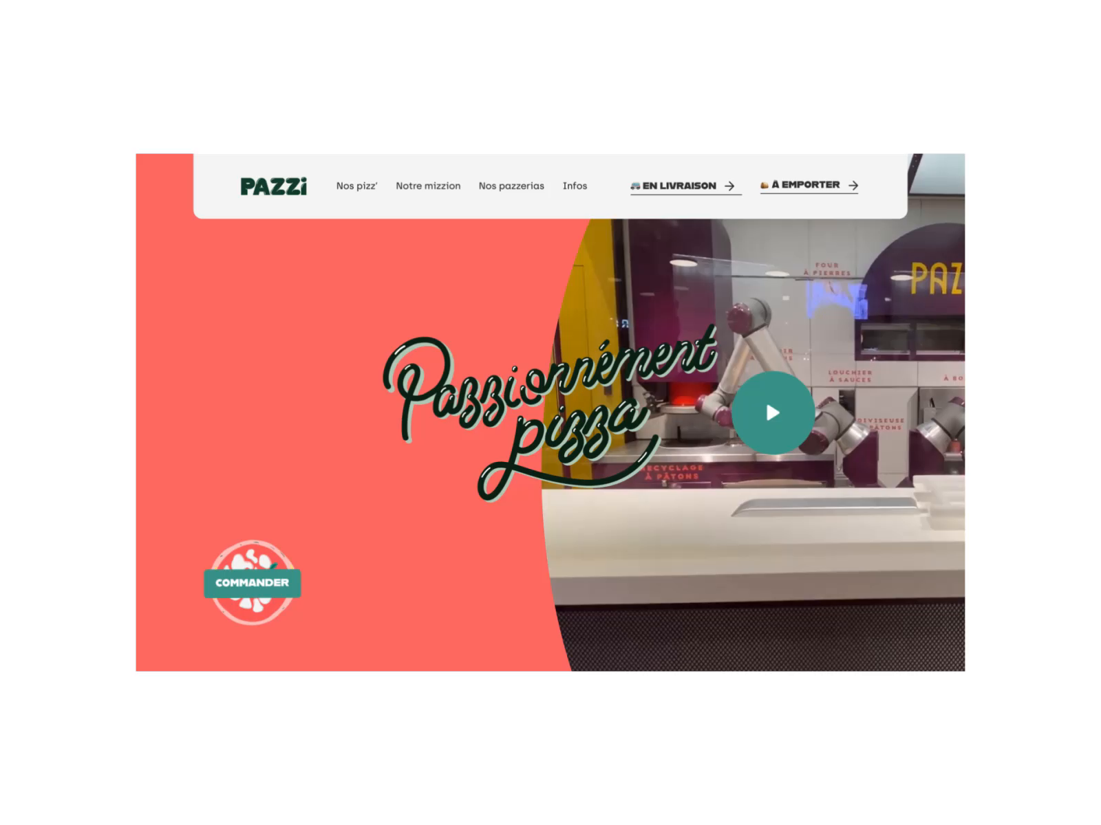Pazzi — Website by Margaux Tellier for Clint Agency on Dribbble