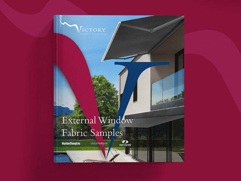 Victory Blinds Binder Design by Chris Koch on Dribbble