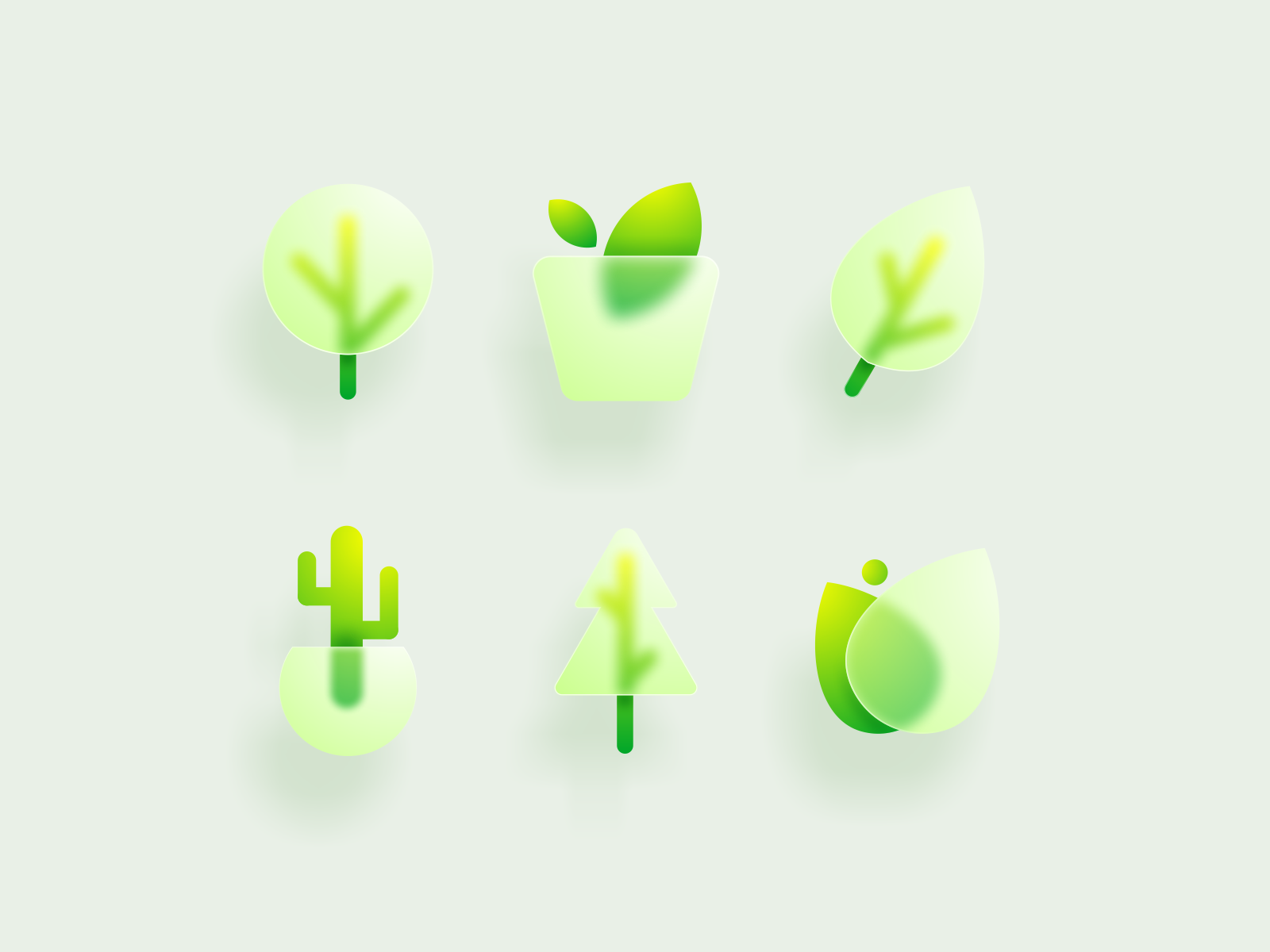 plant icon by elvien daru on Dribbble