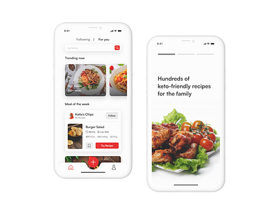 Food Planner - App Design by Imafidor Kenneth on Dribbble