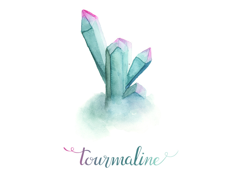 Tourmaline by Cassandra Lea-Saxton on Dribbble