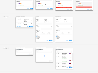 Edit Shipping Details by Jason Scholefield on Dribbble