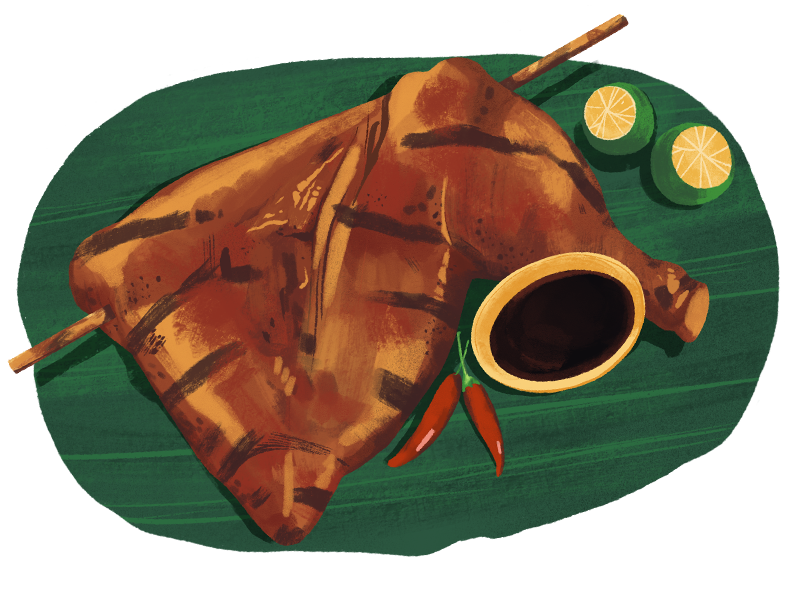 Chicken Inasal by Claude Aranza on Dribbble