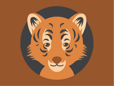 Tiger Cub by Cameron Miller on Dribbble