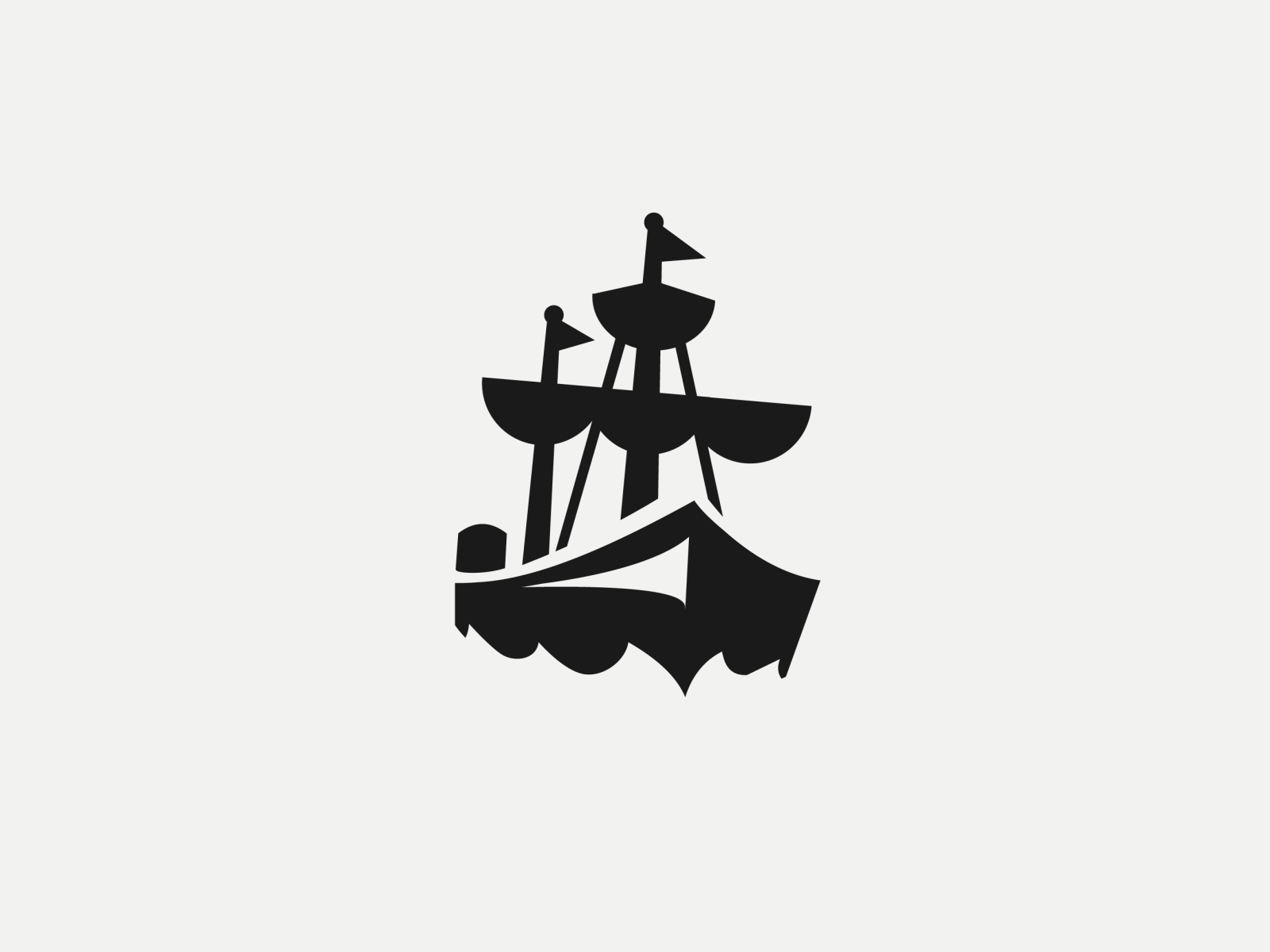 Ship Logo by Ben Dombrow on Dribbble