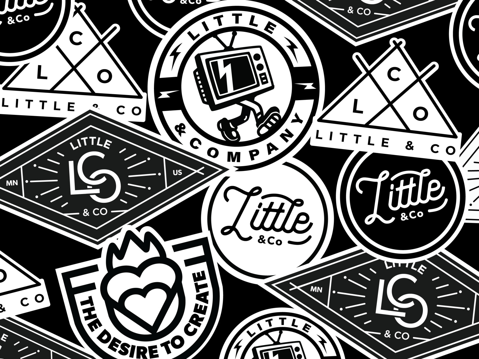 Little Sticker Collection by Ben Dombrow on Dribbble