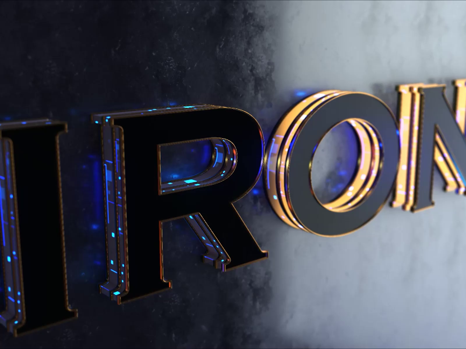 3D Logo in Element 3D by Leonid Kukanov for Kandinsky.Media on Dribbble