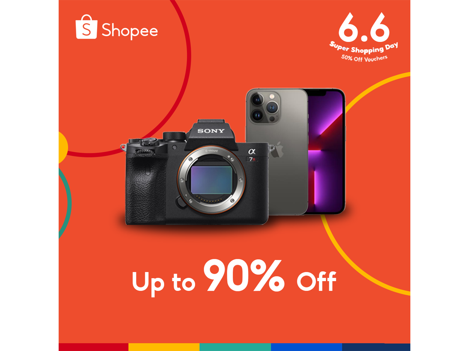 Key visual design for Shopee by Michal Scigniejew on Dribbble