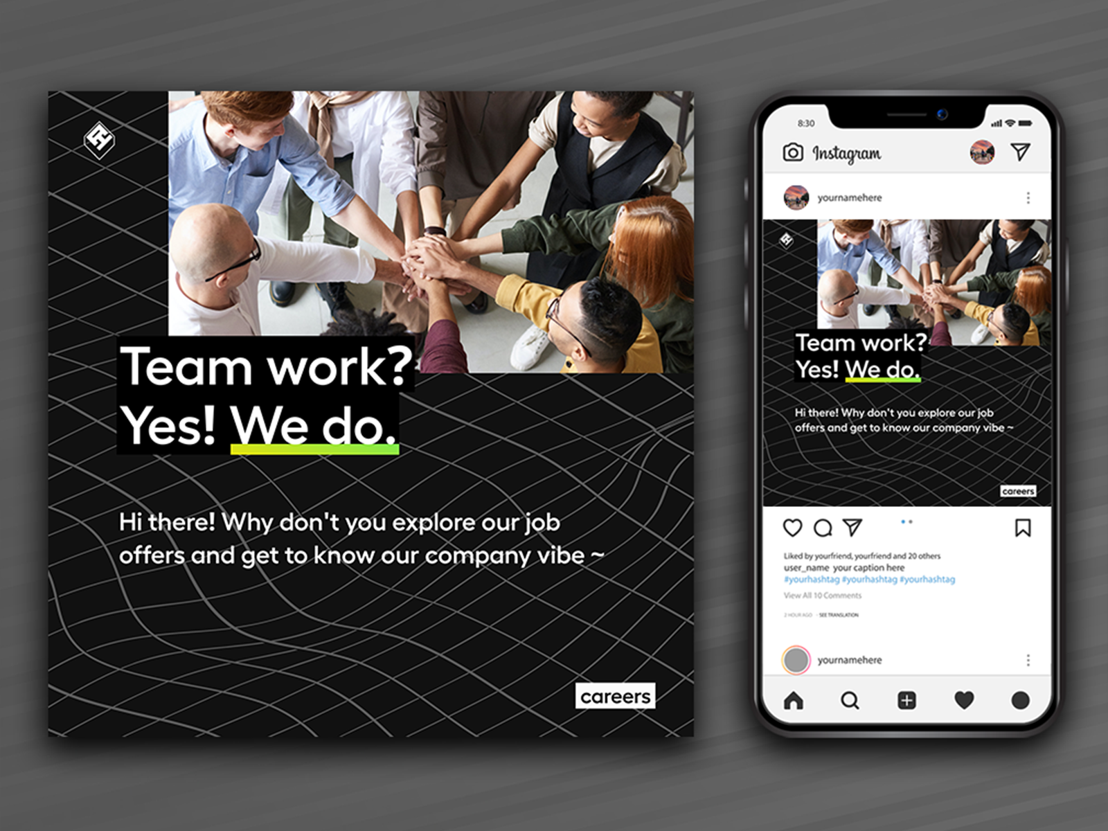 Team Social Media Post Design for Apptension by Michal Scigniejew on ...
