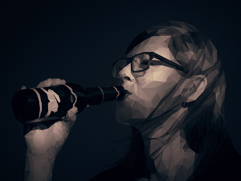 Low Poly Portrait by Jeremy Cox on Dribbble