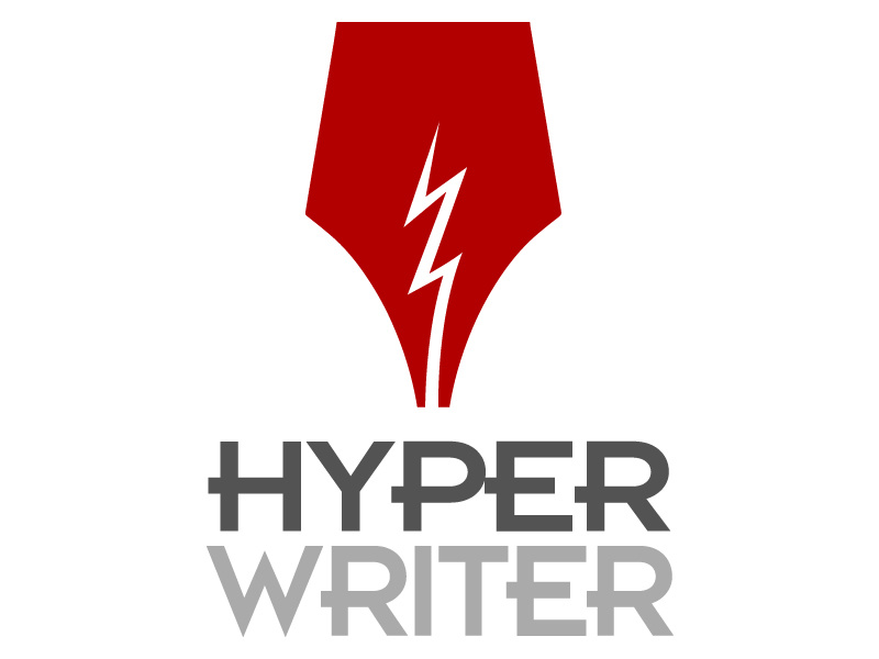 Hyper Writer Logo by Blake Andujar on Dribbble