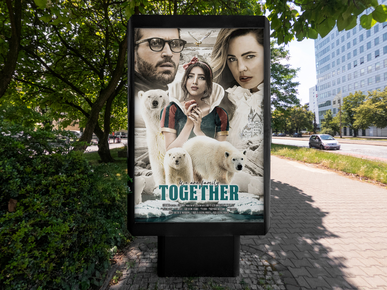 Poster by Nur on Dribbble