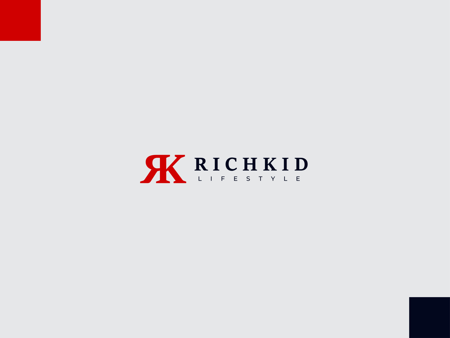 Richkid logo design by Sohan Ahmed on Dribbble