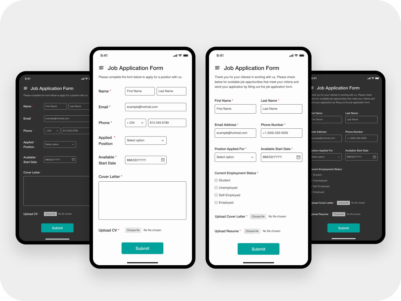 Form by Ogunnubi Zaynab Aderonke on Dribbble