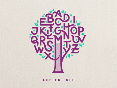 Lettertree by Robert Bree on Dribbble